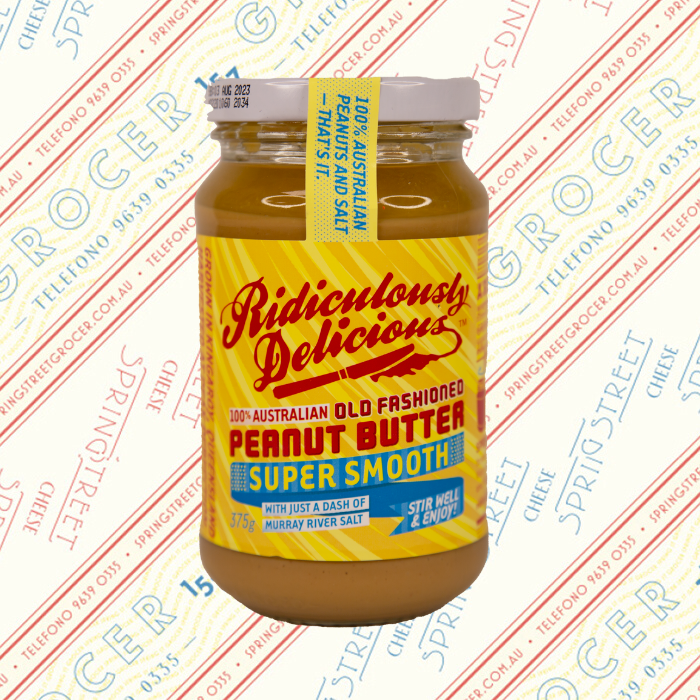 Ridiculously Delicious Peanut Butter Smooth – Spring Street Grocer